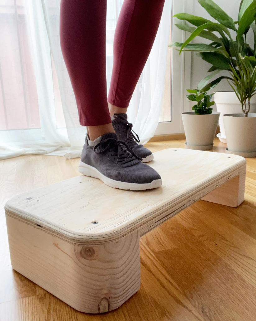 Step de madera natural - The Wooden Racoon