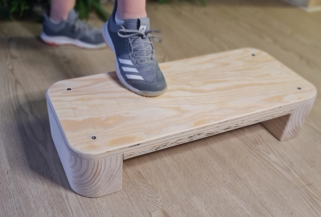 Step de madera natural - The Wooden Racoon