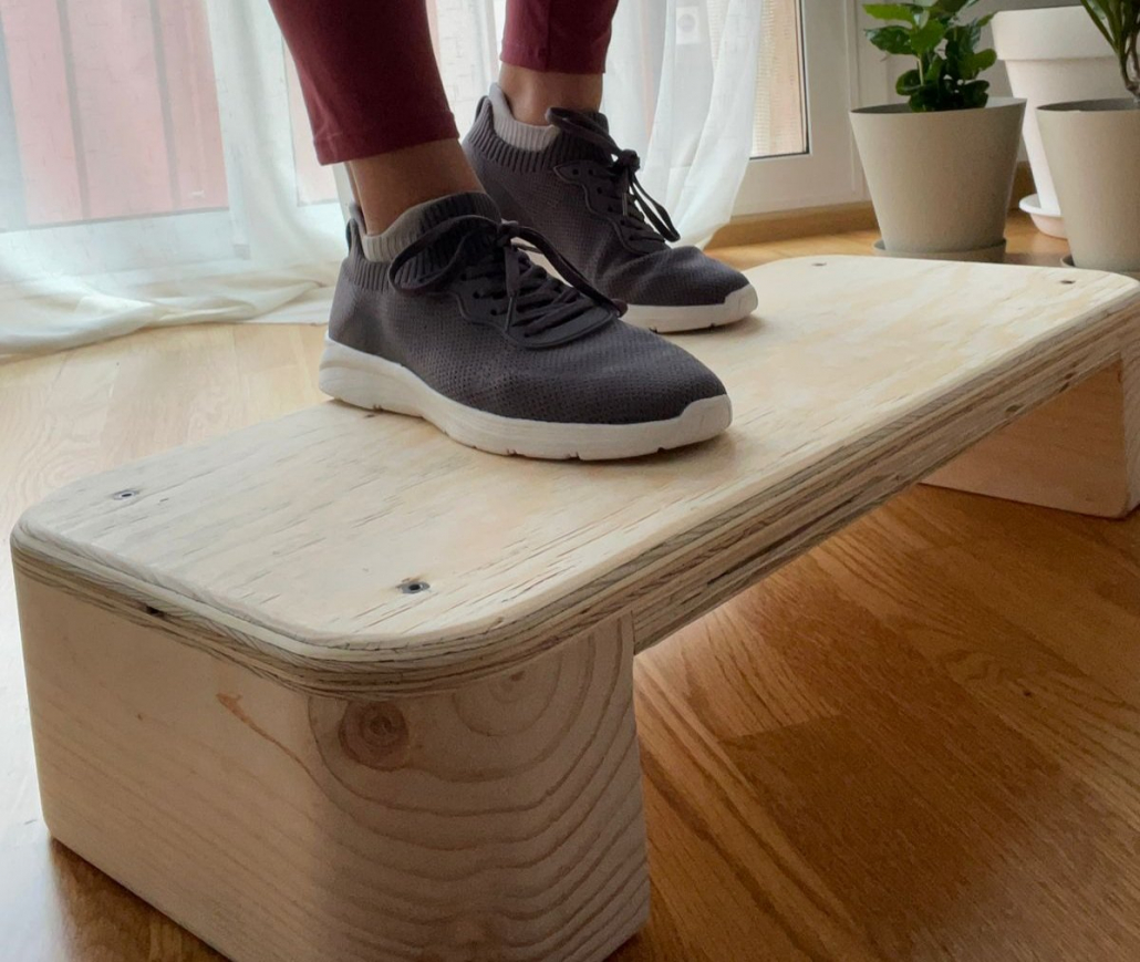 Step de madera natural - The Wooden Racoon